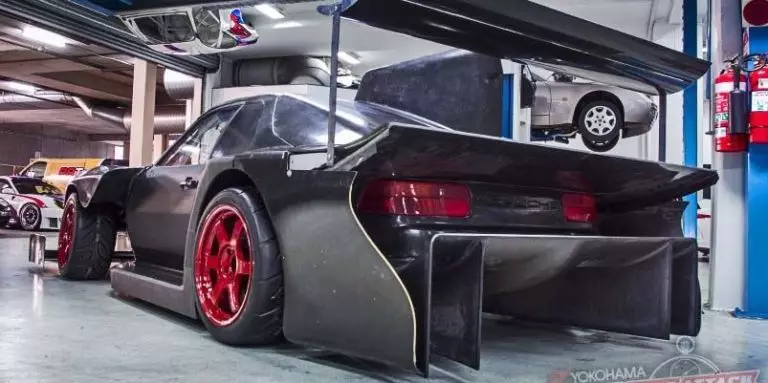 Porsche Time Attack 968 hinten